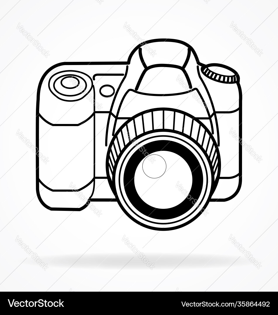 Basic Camera Sketch How To Draw A Video Camera