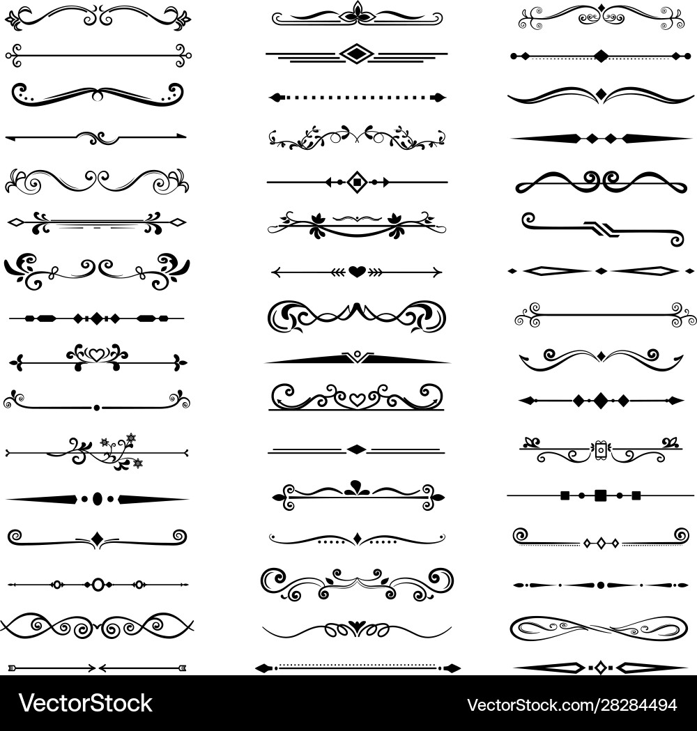 Chapter Ornaments Vector Images (over 150)