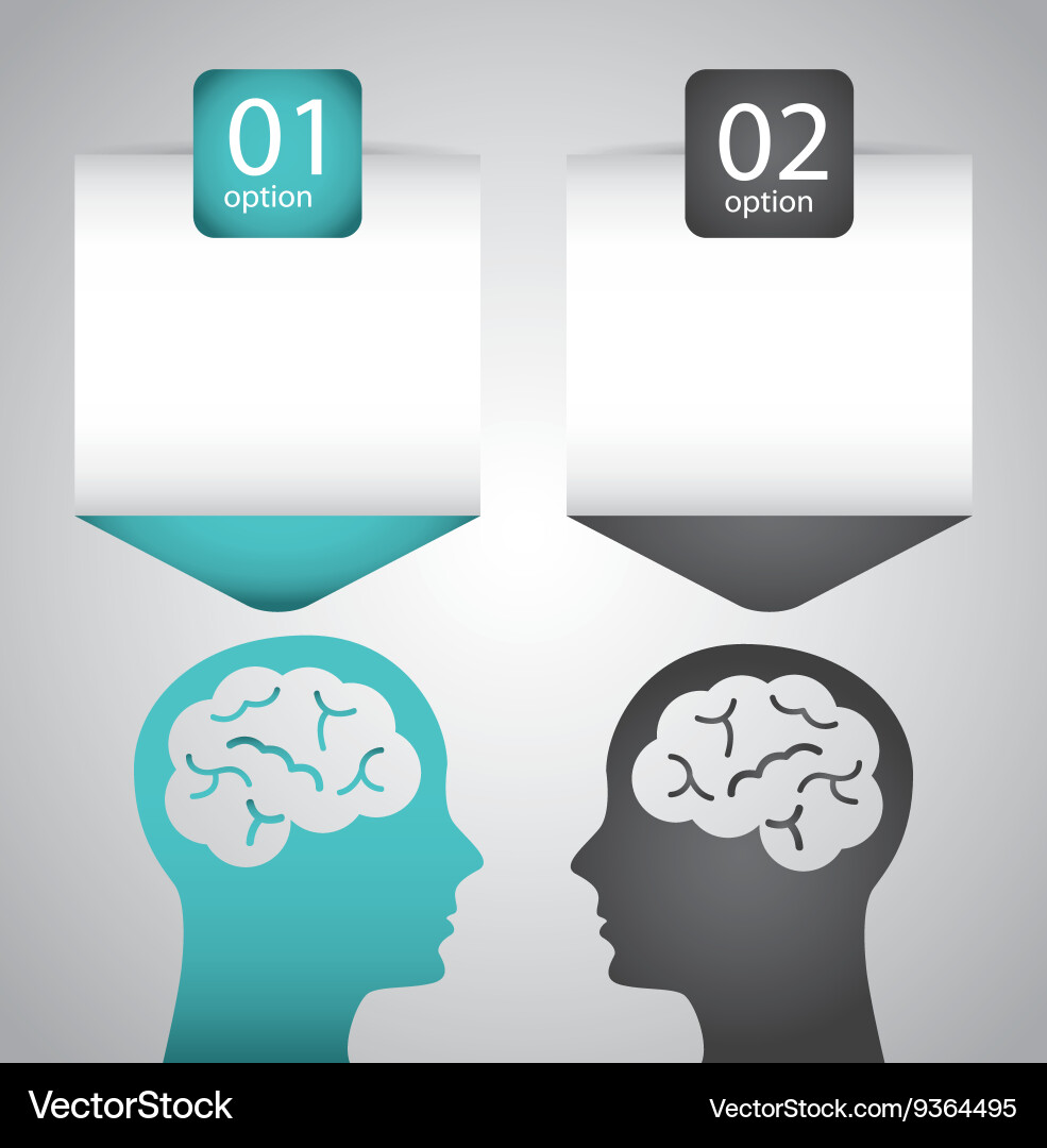 Creative profile design Royalty Free Vector Image