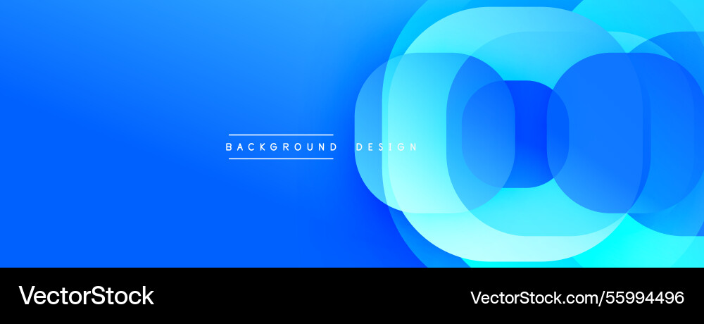 Abstract background with layered translucent Vector Image