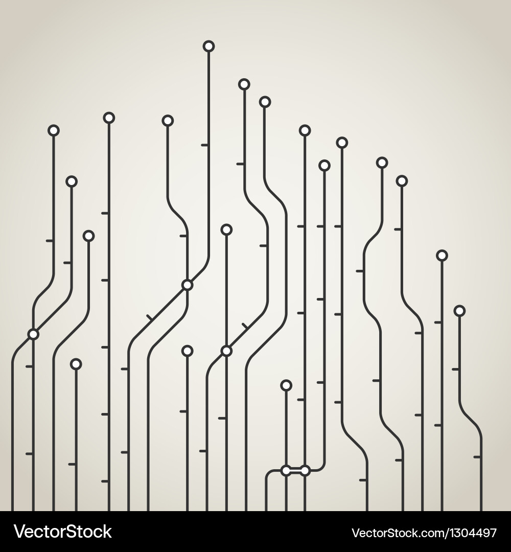Abstract metro scheme background Royalty Free Vector Image