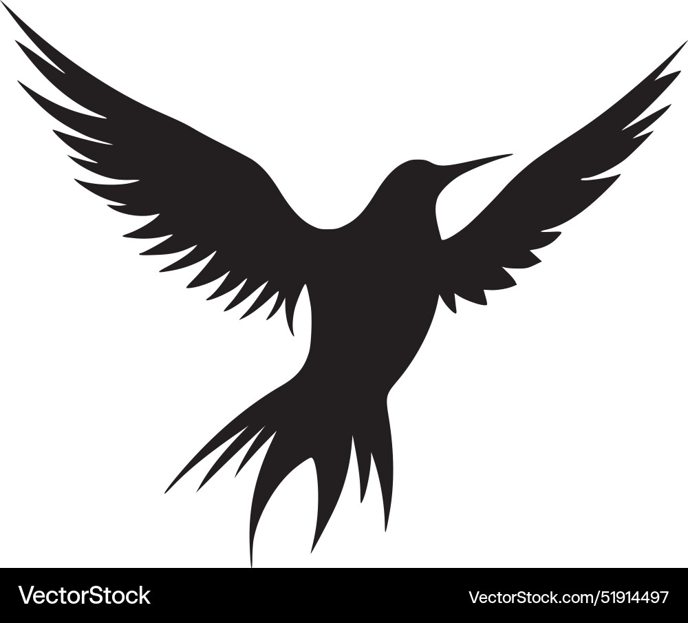 Hummingbird - high quality logo ideal Royalty Free Vector