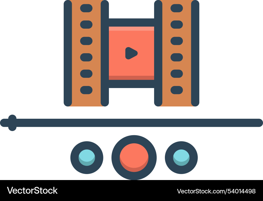 Footage Royalty Free Vector Image - VectorStock
