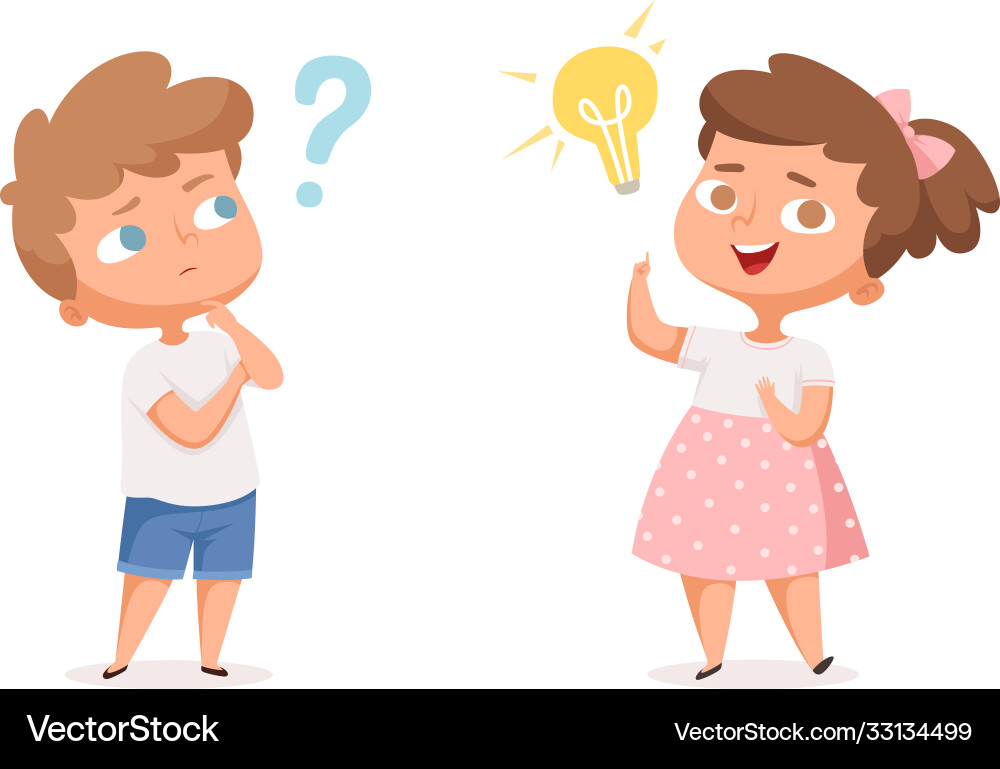 Children Thinking Images