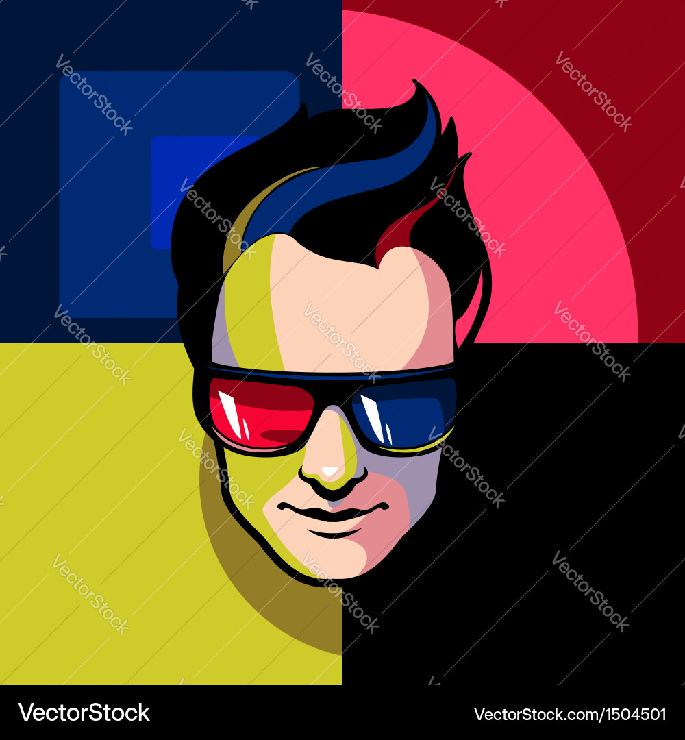 Cinema 3d Royalty Free Vector Image - VectorStock
