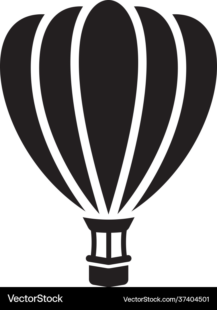 Hot air balloon Royalty Free Vector Image - VectorStock