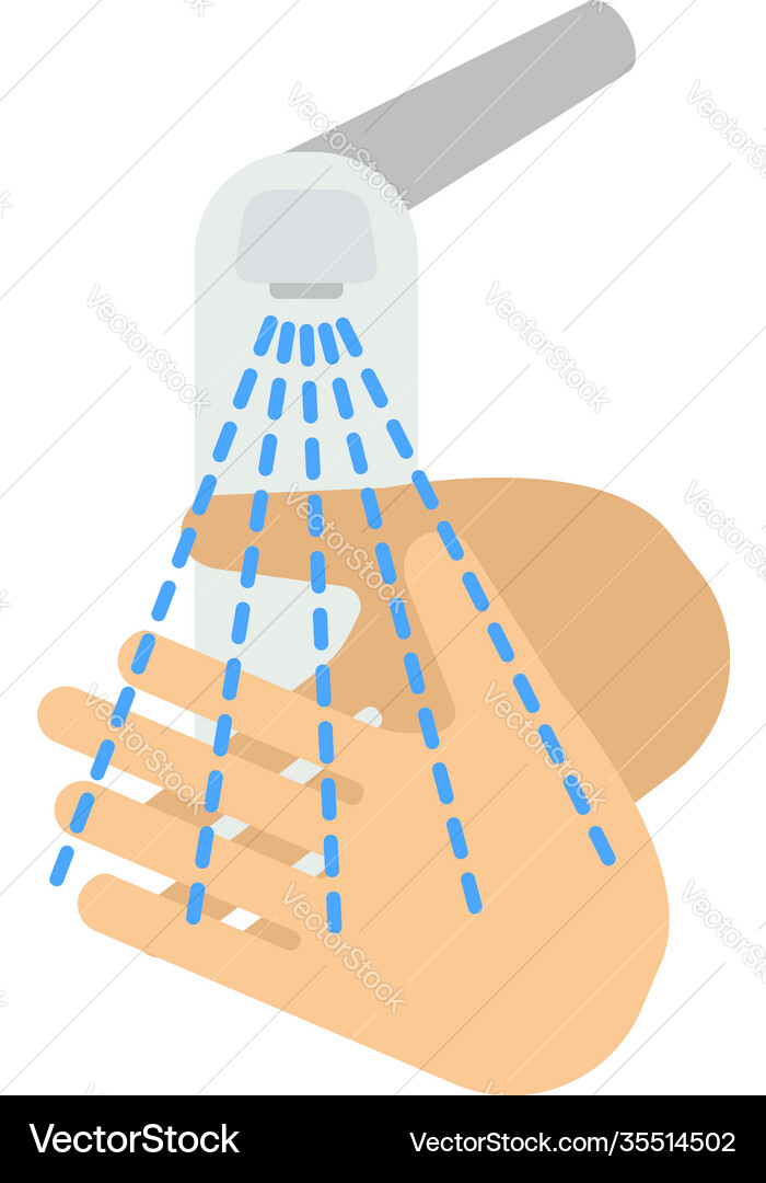 Hand washing icon Royalty Free Vector Image - VectorStock