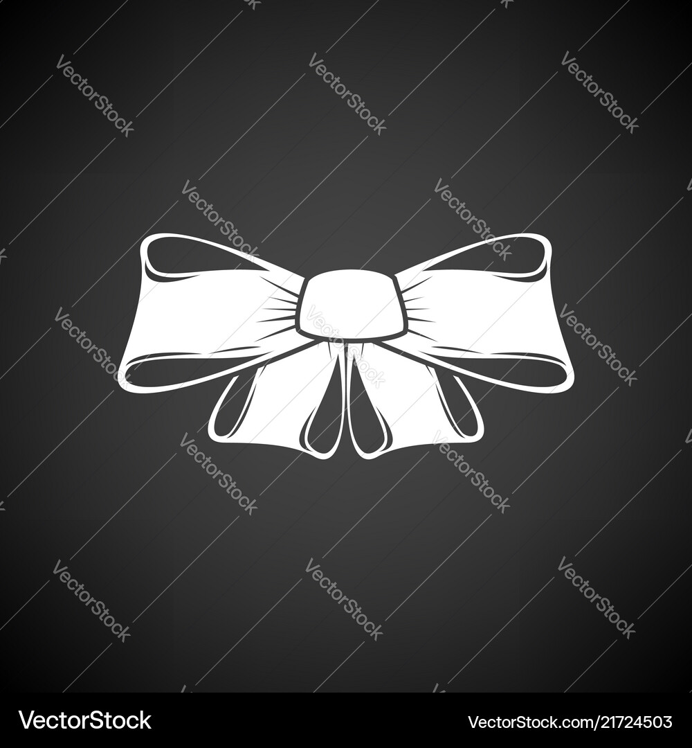 Party bow icon Royalty Free Vector Image - VectorStock