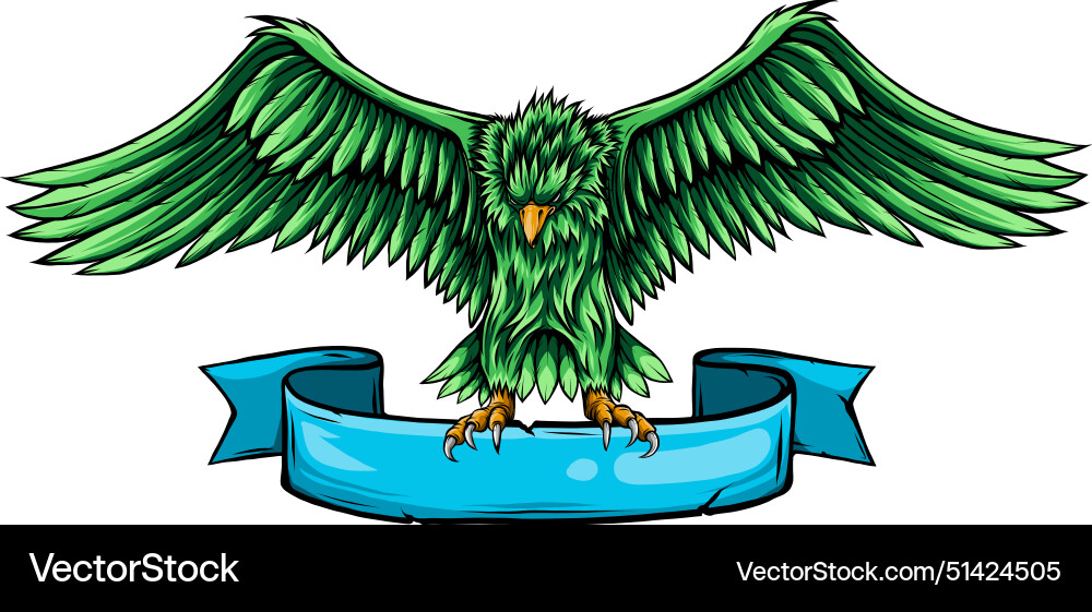 Hand draw of eagle design Royalty Free Vector Image