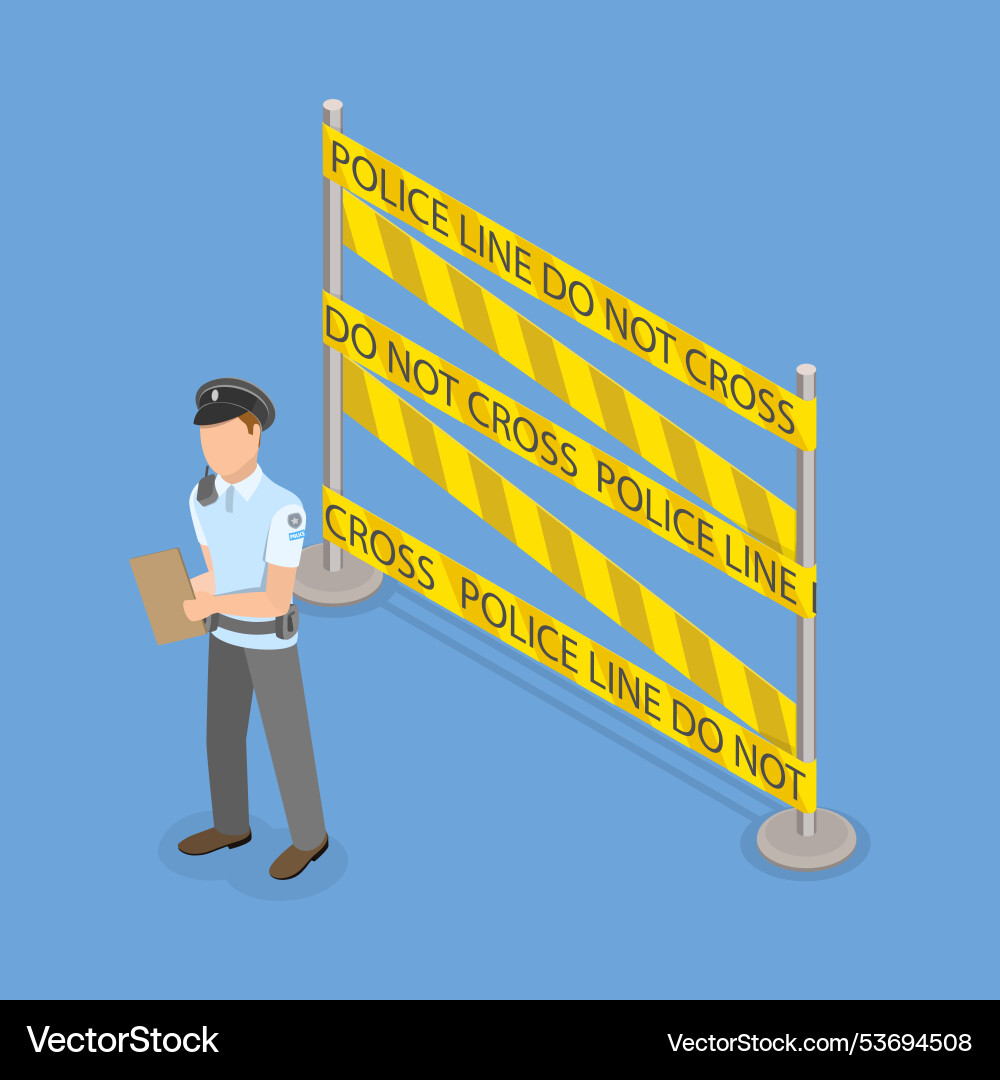 3d isometric flat of area Royalty Free Vector Image