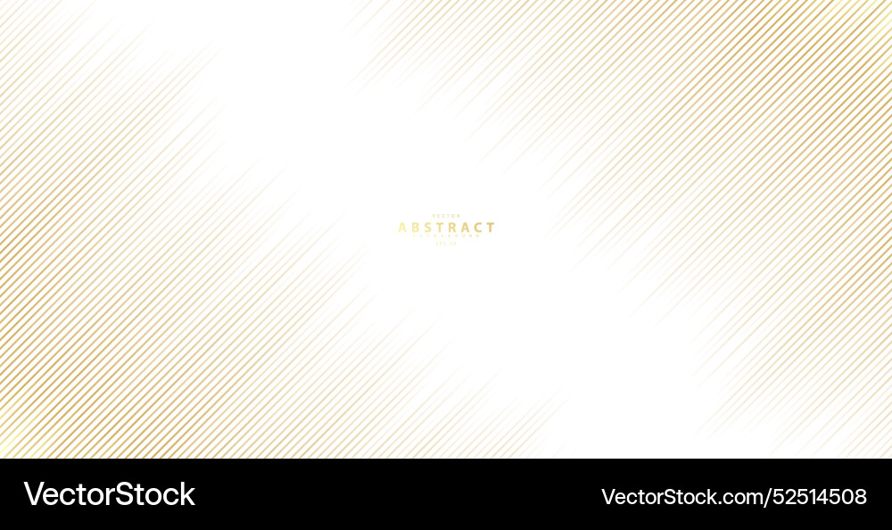 Abstract gold luxurious line stripe background Vector Image