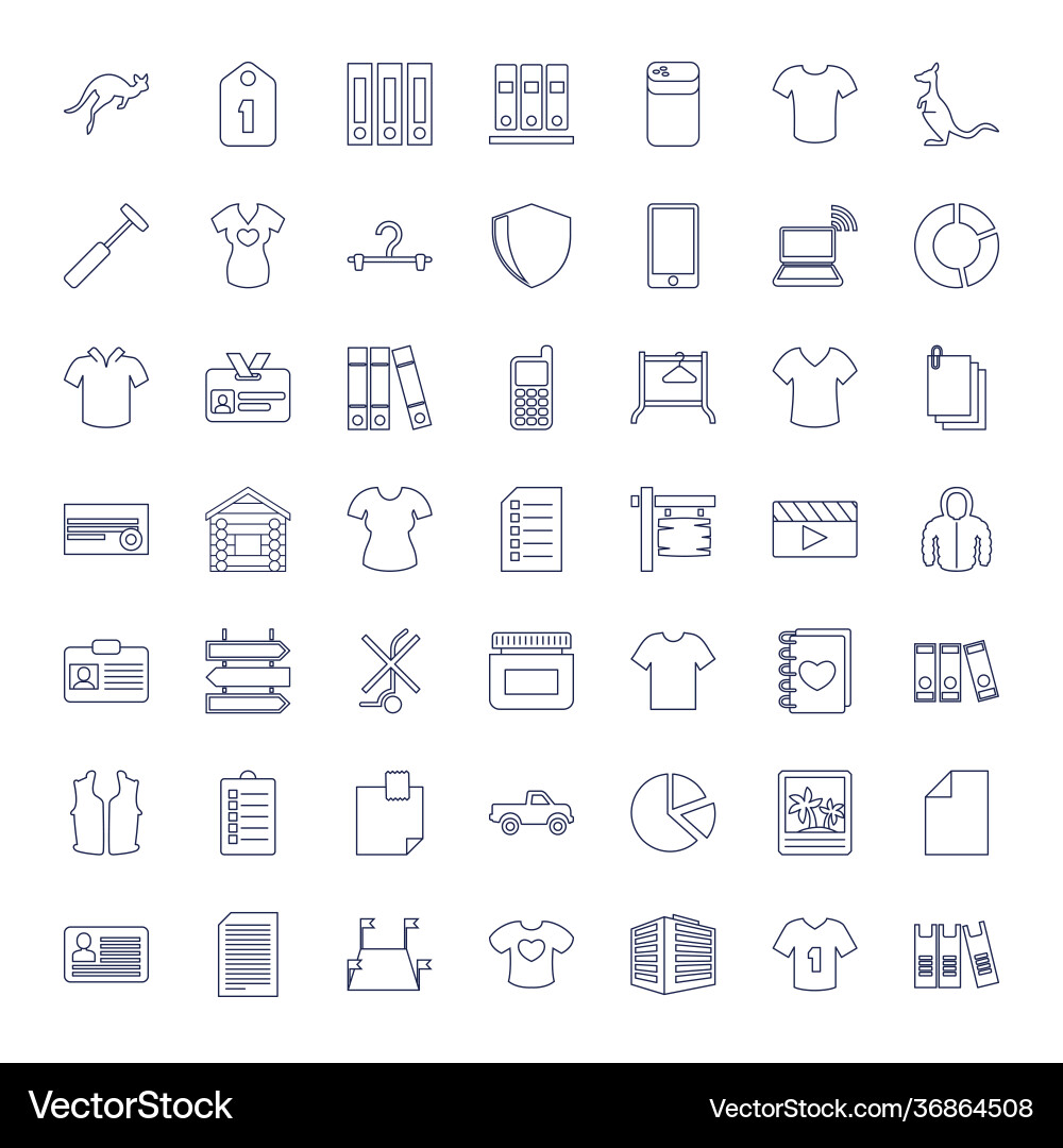 Blank icons Royalty Free Vector Image - VectorStock