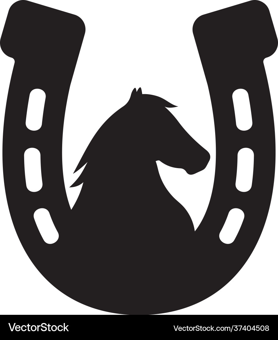 Horseshoe Royalty Free Vector Image Vectorstock