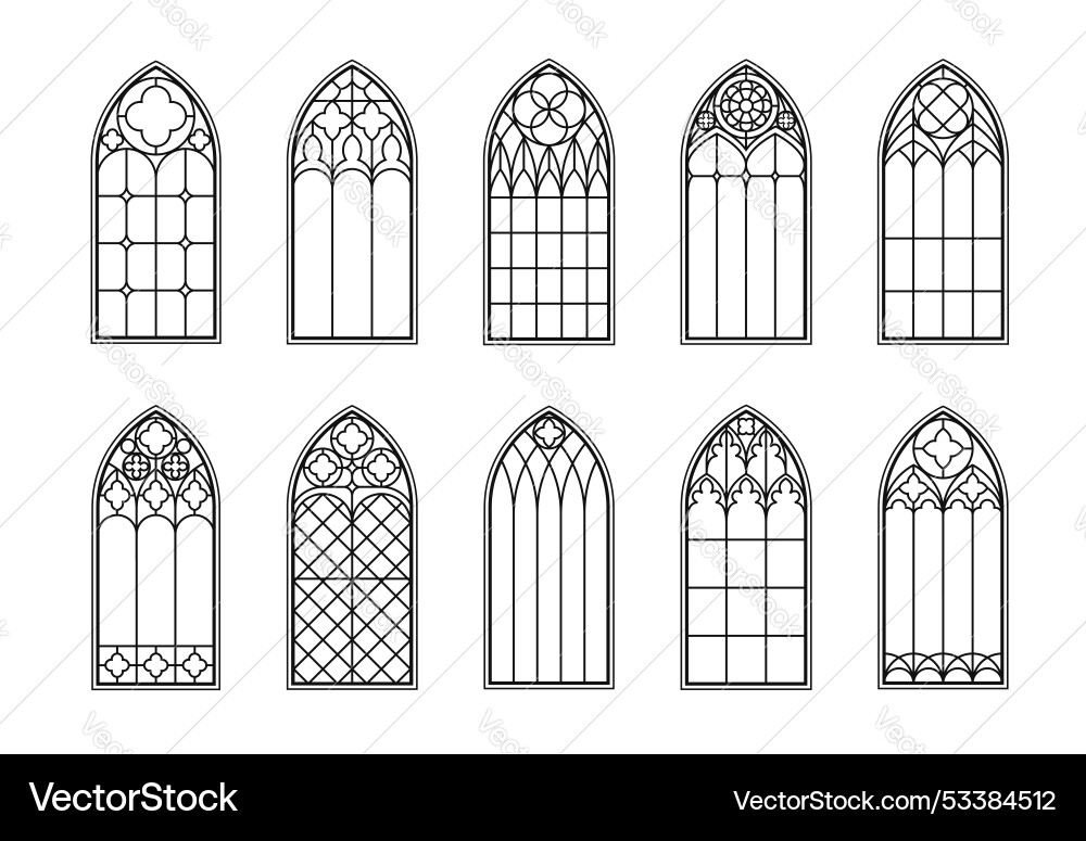Stained Glass Art Vector Images (over 7,700)