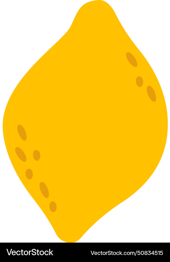 Lemon citrus fruit Royalty Free Vector Image - VectorStock