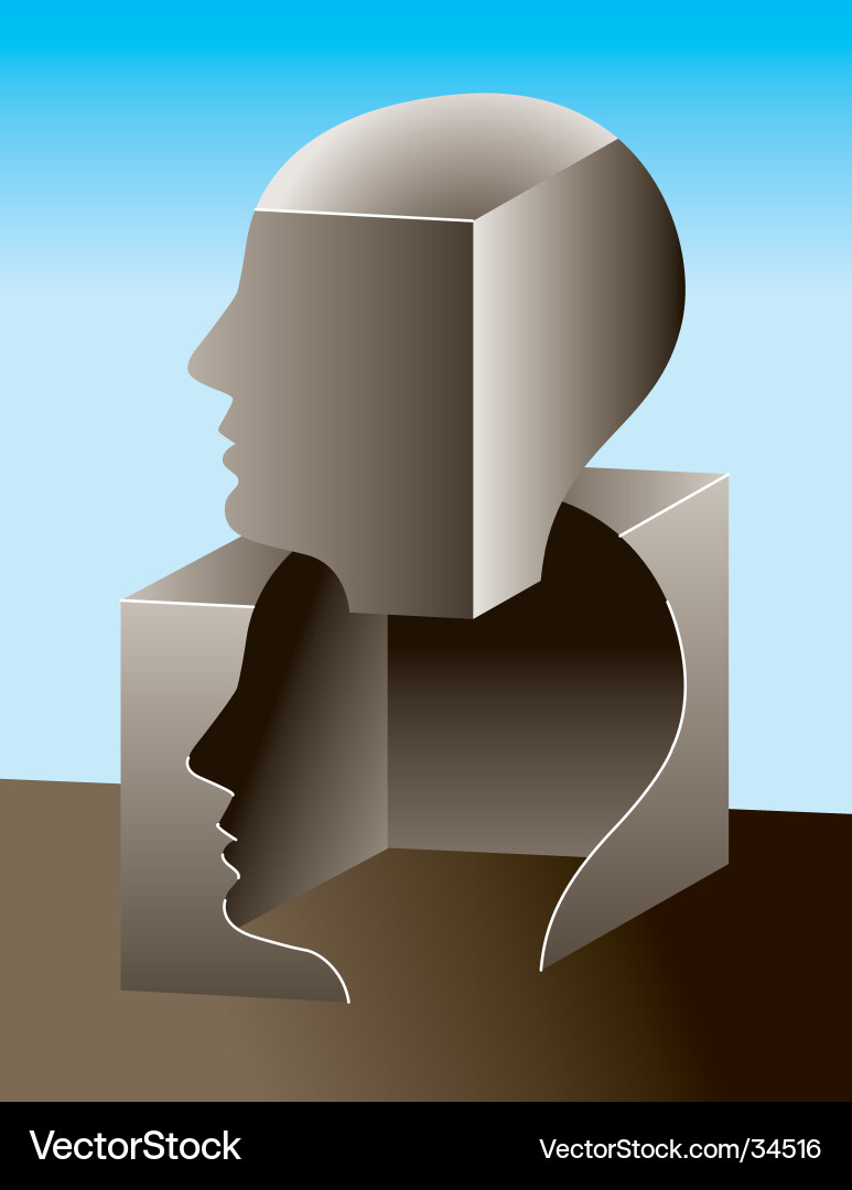 Conceptual Thinking Royalty Free Vector Image - VectorStock