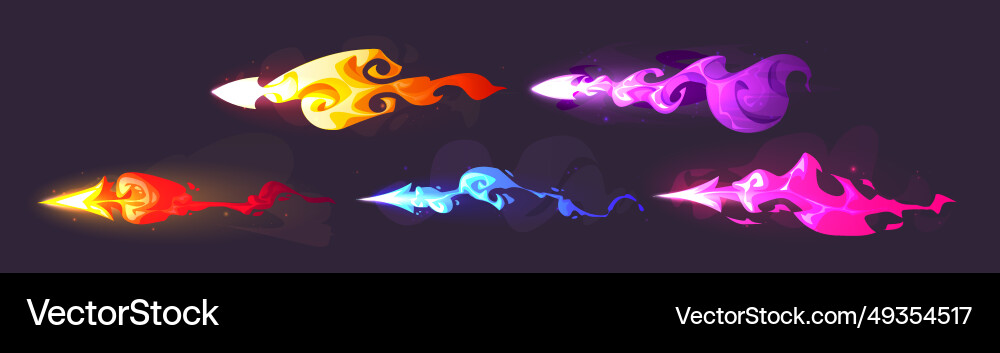 Laser gun shots set Royalty Free Vector Image - VectorStock