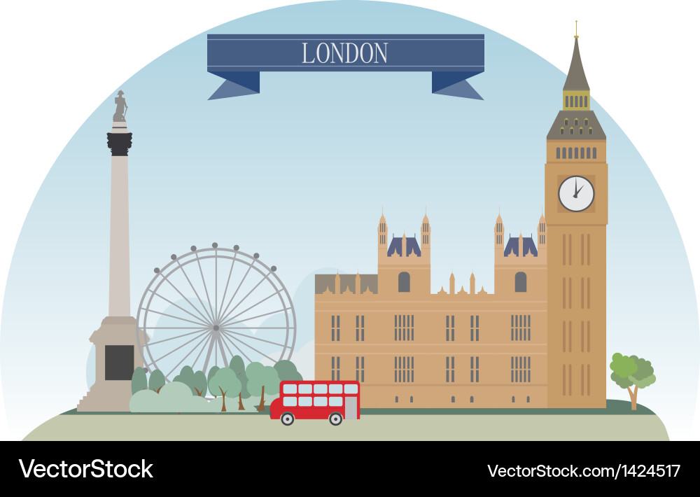 London Royalty Free Vector Image - VectorStock