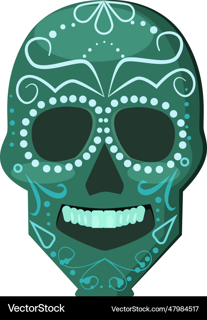 Mayan Mask Royalty Free Vector Image - VectorStock
