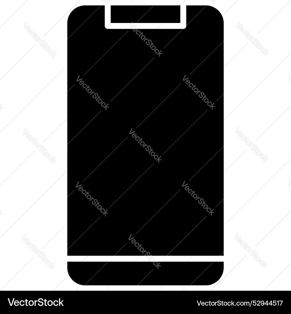 Smartphone icon set cell phone symbol Royalty Free Vector