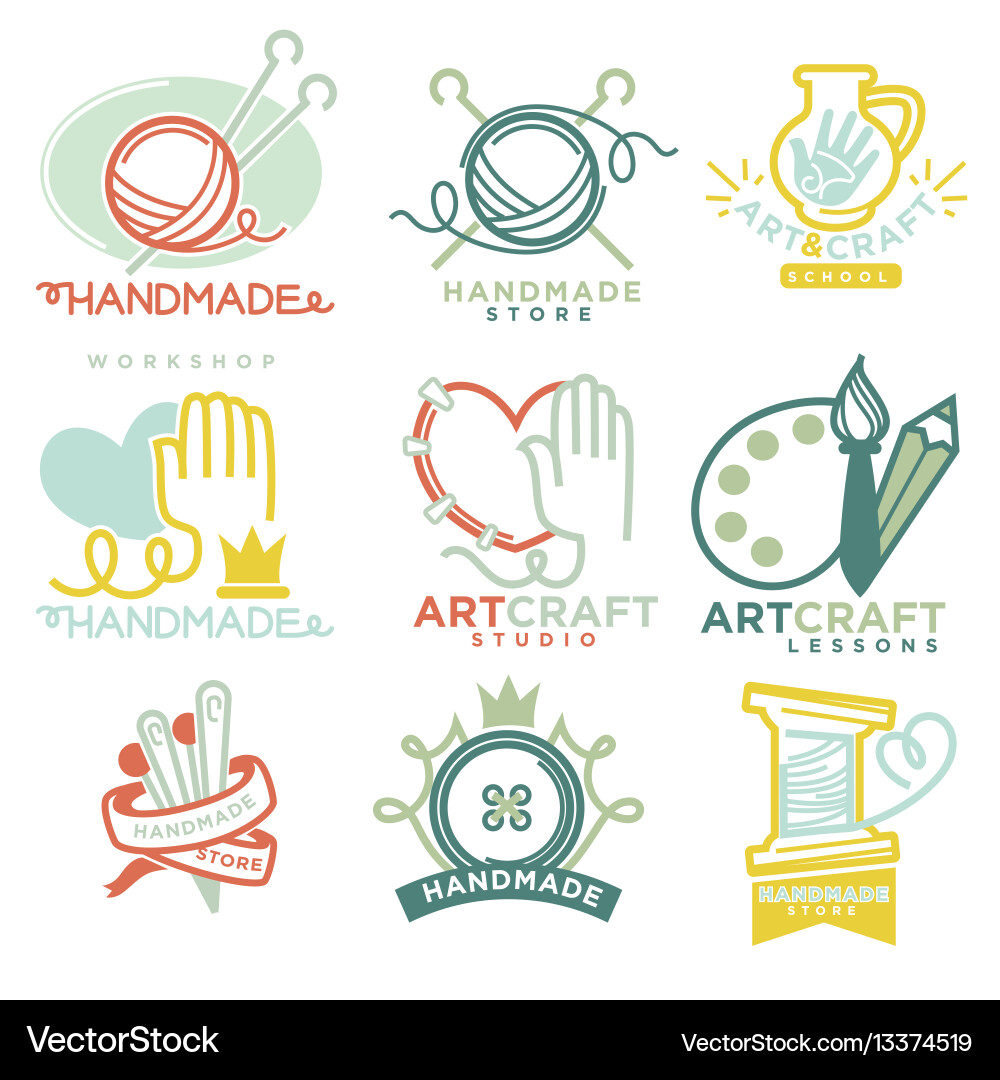 Handmade Craft Logo Handmade Jewelry Logo Design – AYA Templates