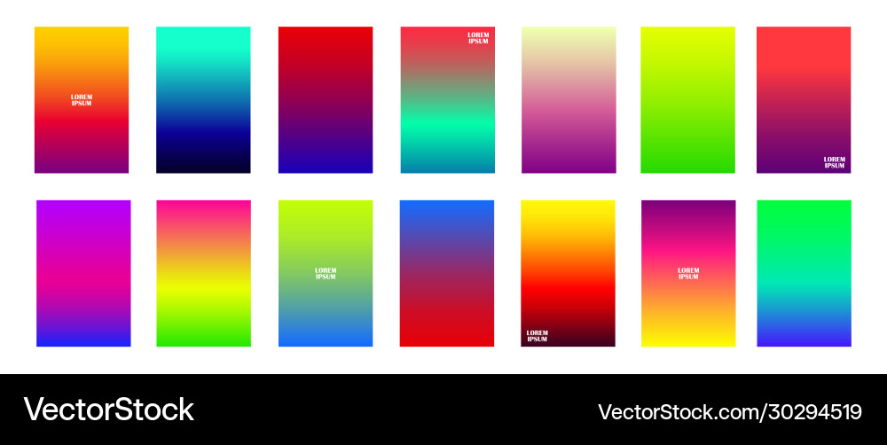 Colorful gradient background design Royalty Free Vector