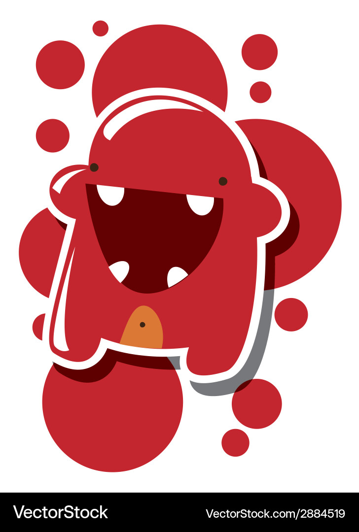 Cute colorful monsters Royalty Free Vector Image
