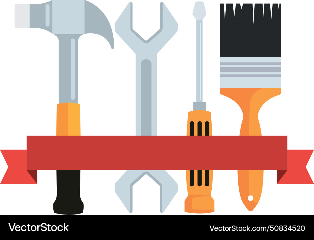 Labour day tools Royalty Free Vector Image - VectorStock