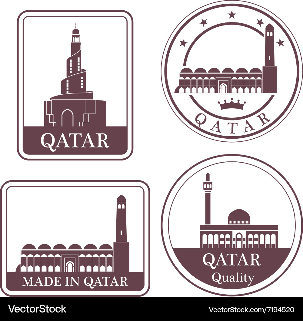 Qatar Royalty Free Vector Image - VectorStock