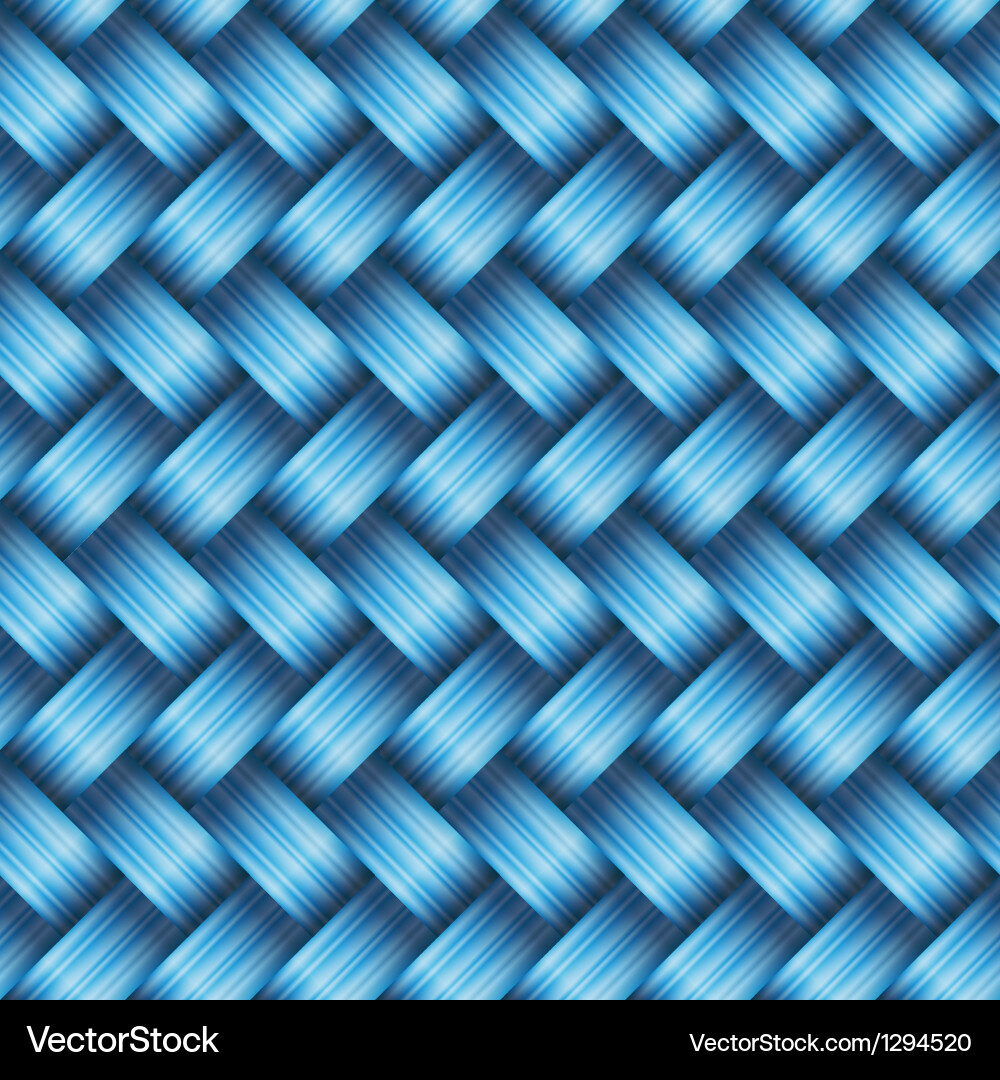 Seamless tiling wicker texture Royalty Free Vector Image