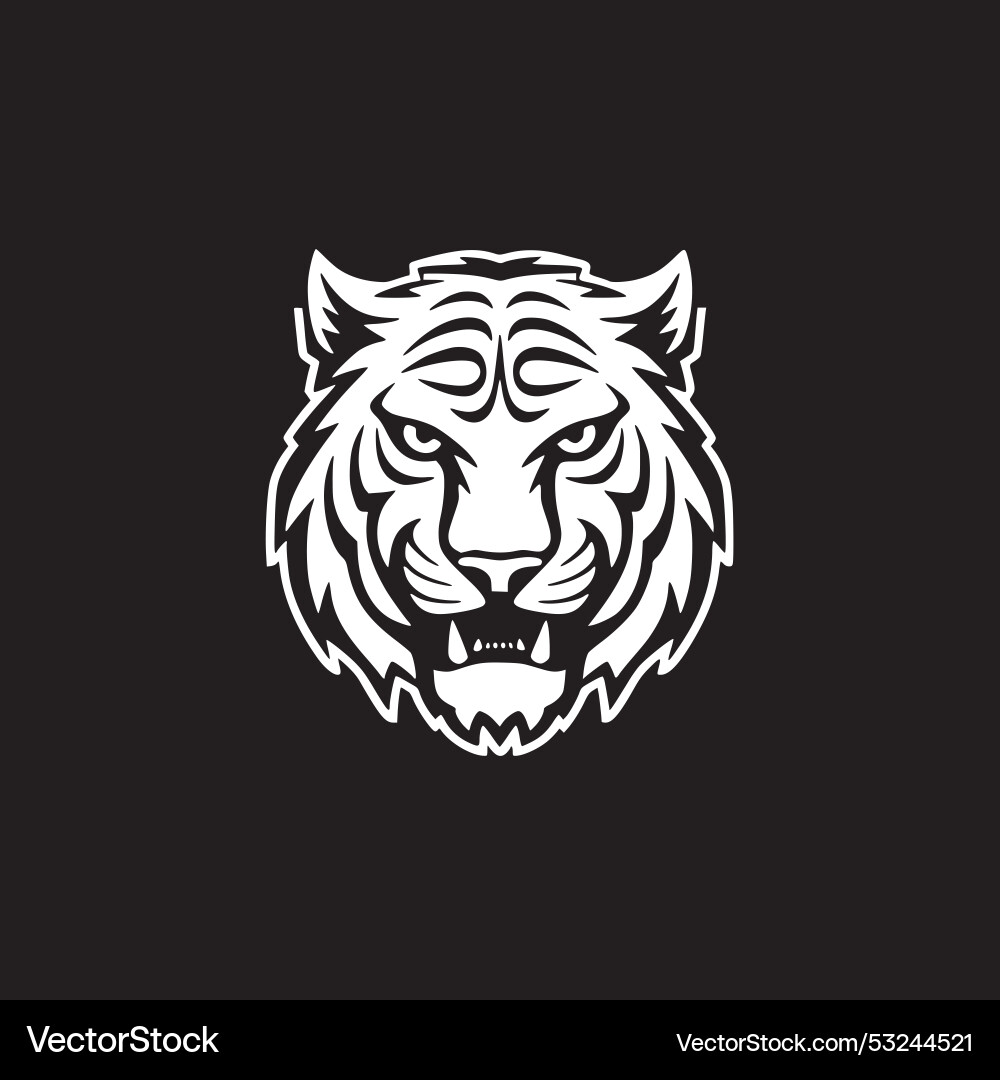 Tiger - high quality logo ideal for t-shirt Vector Image