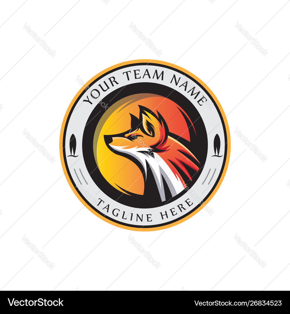 Fox Gaming Logo Royalty Free Vector Image - VectorStock