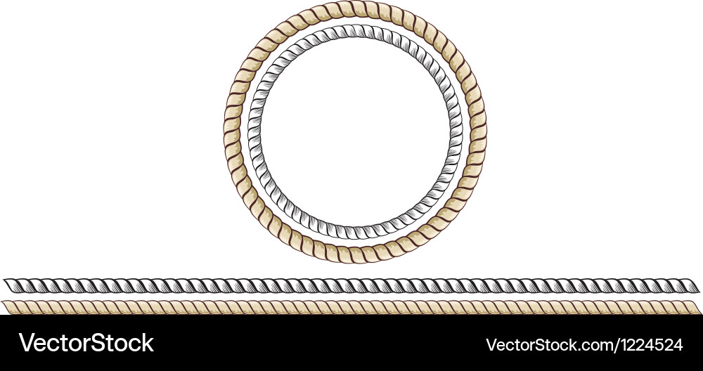 Rope Royalty Free Vector Image - VectorStock