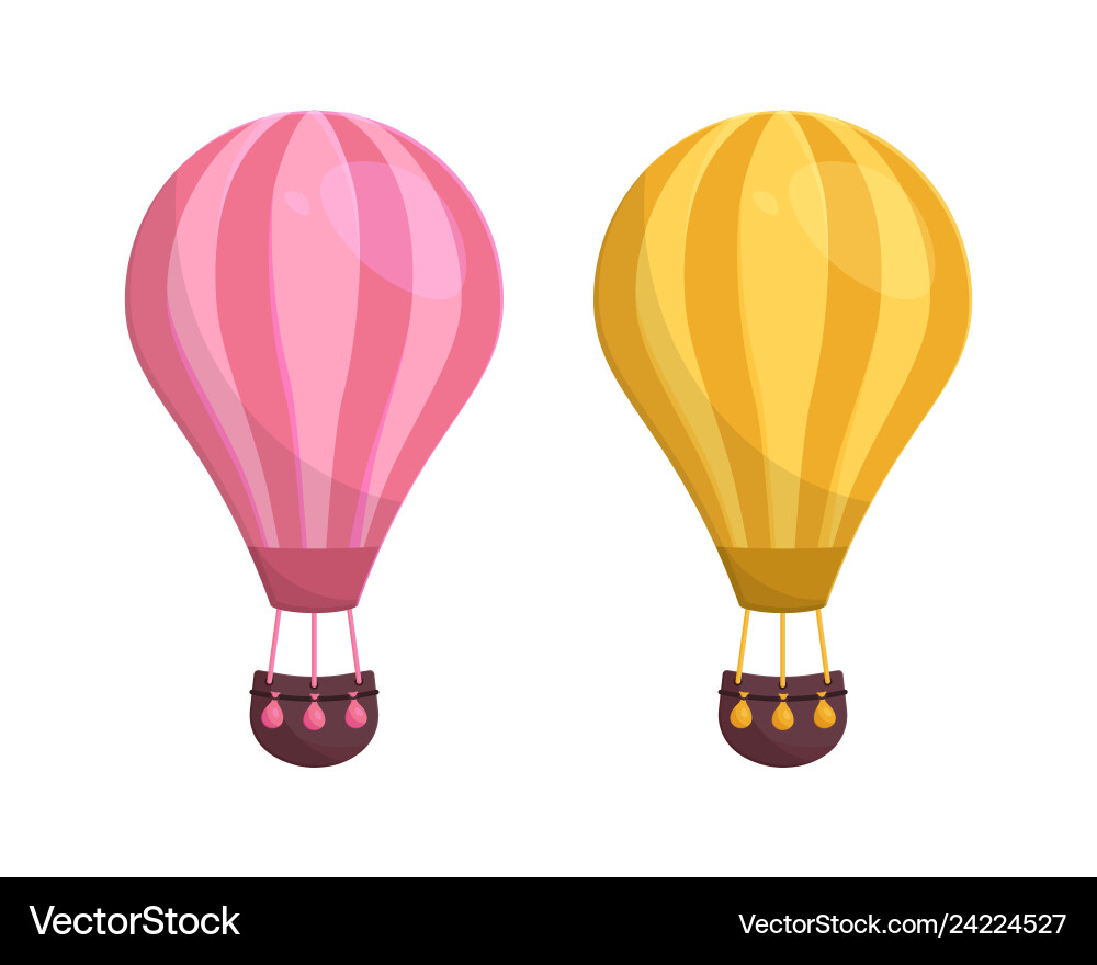 Hot air balloon Royalty Free Vector Image - VectorStock
