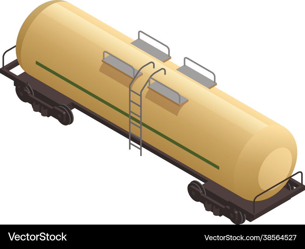 Wagon cistern icon Royalty Free Vector Image - VectorStock