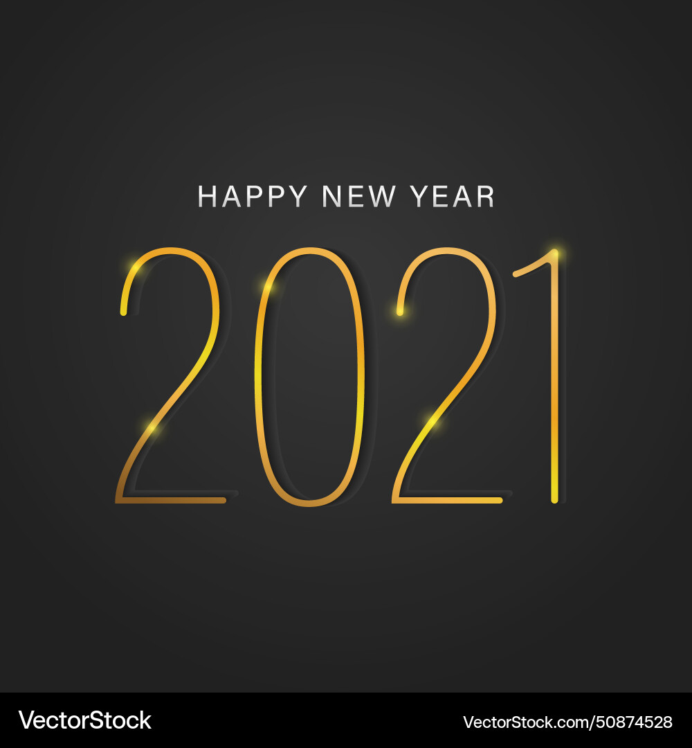 New year 2021 Royalty Free Vector Image - VectorStock