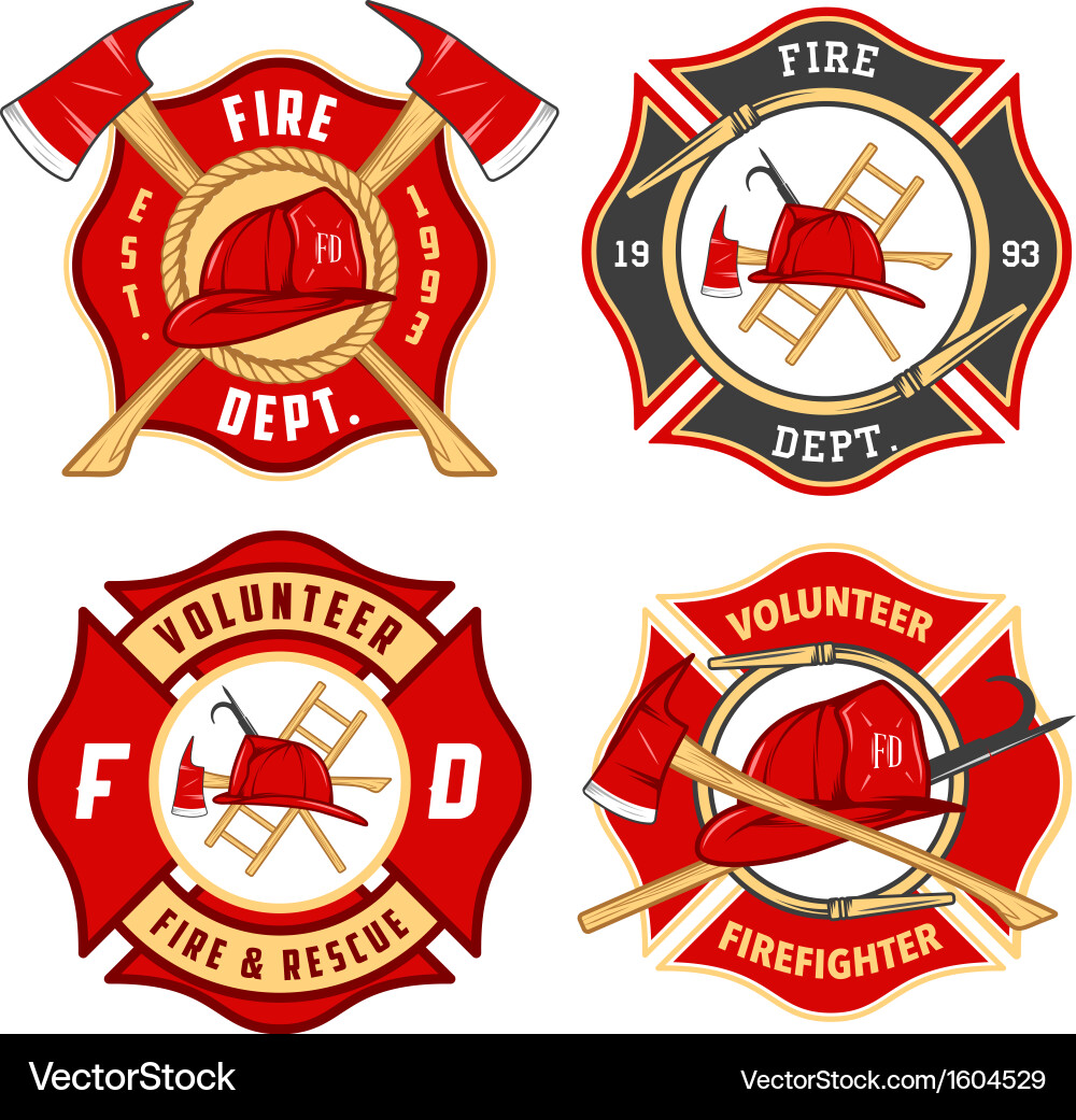 Fire Department Emblems Vector Images (over 1,400)