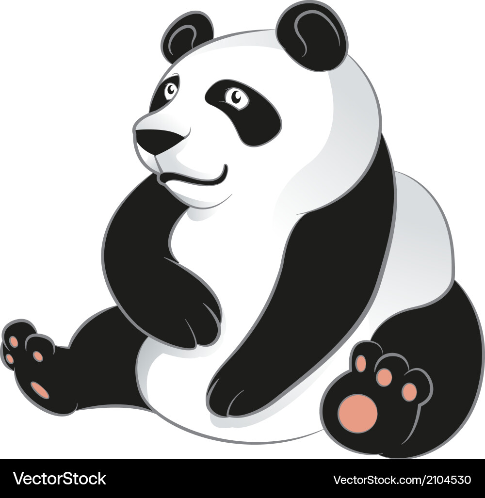 Panda Royalty Free Vector Image - VectorStock