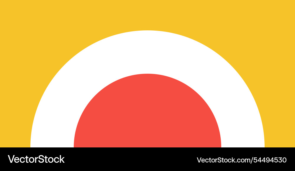 Simple brutalist geometry art composition Vector Image