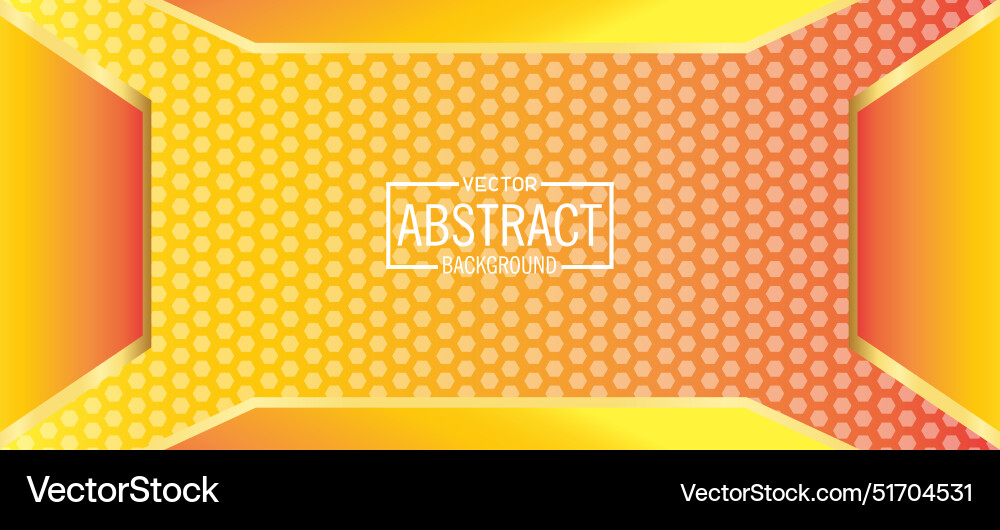 Orange and golden abstract background Royalty Free Vector