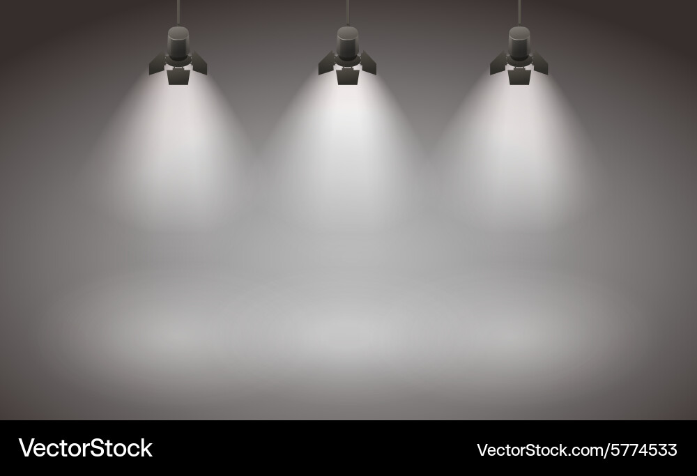 Spotlight background Royalty Free Vector Image