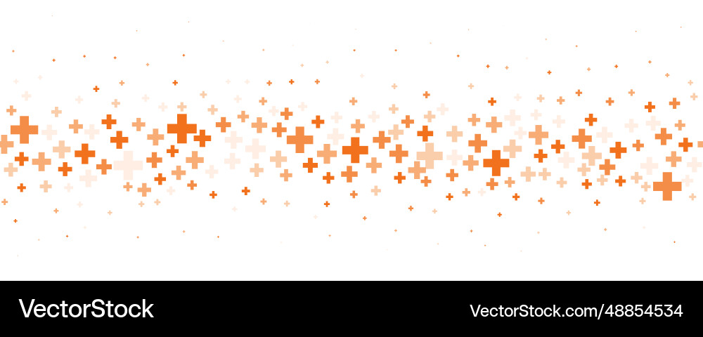 Medical cross and plus background abstract Vector Image