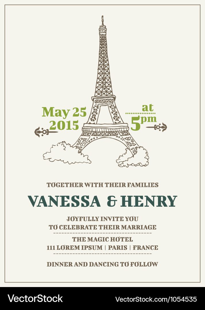 A Paris Theme Wedding Invitation Wording When In Paris Baby Shower