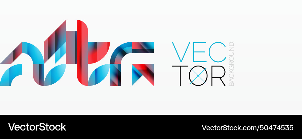 Triangle and circle minimalist composition simple Vector Image