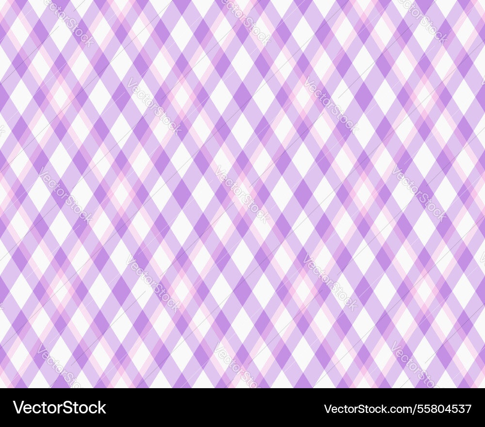 Argyle pattern of geometric rhombus harlequin Vector Image