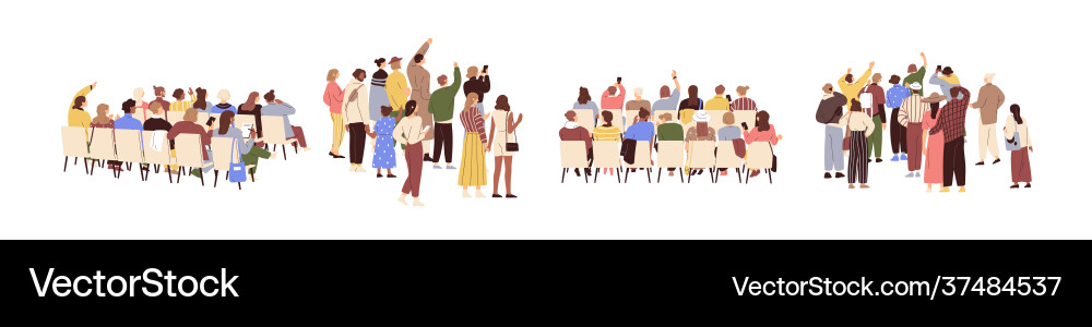 Cartoon Concert Crowd Vector Images (over 960)