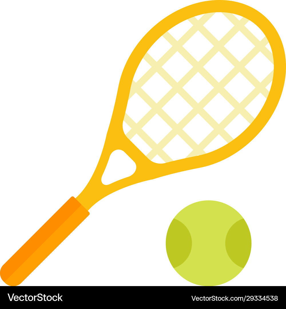 A tennis Royalty Free Vector Image - VectorStock
