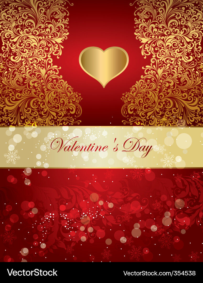 Valentine day Royalty Free Vector Image - VectorStock