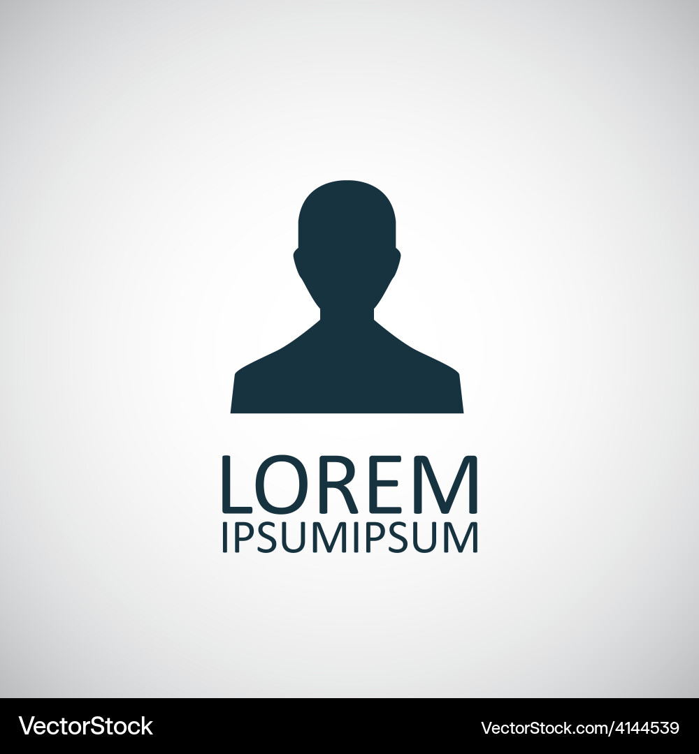 Simple User Icon Royalty Free Vector Image - VectorStock