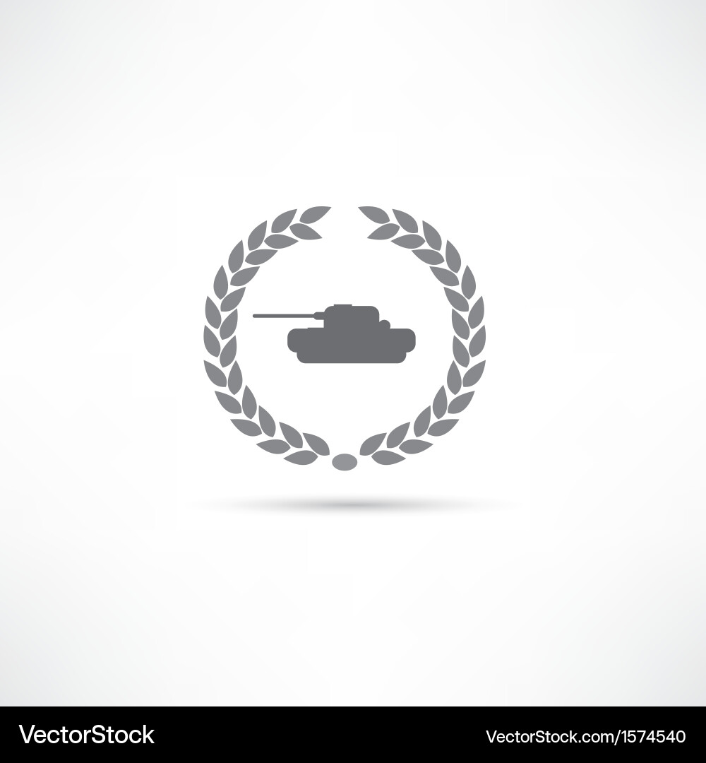 Military Tank Icon Royalty Free Vector Image - VectorStock